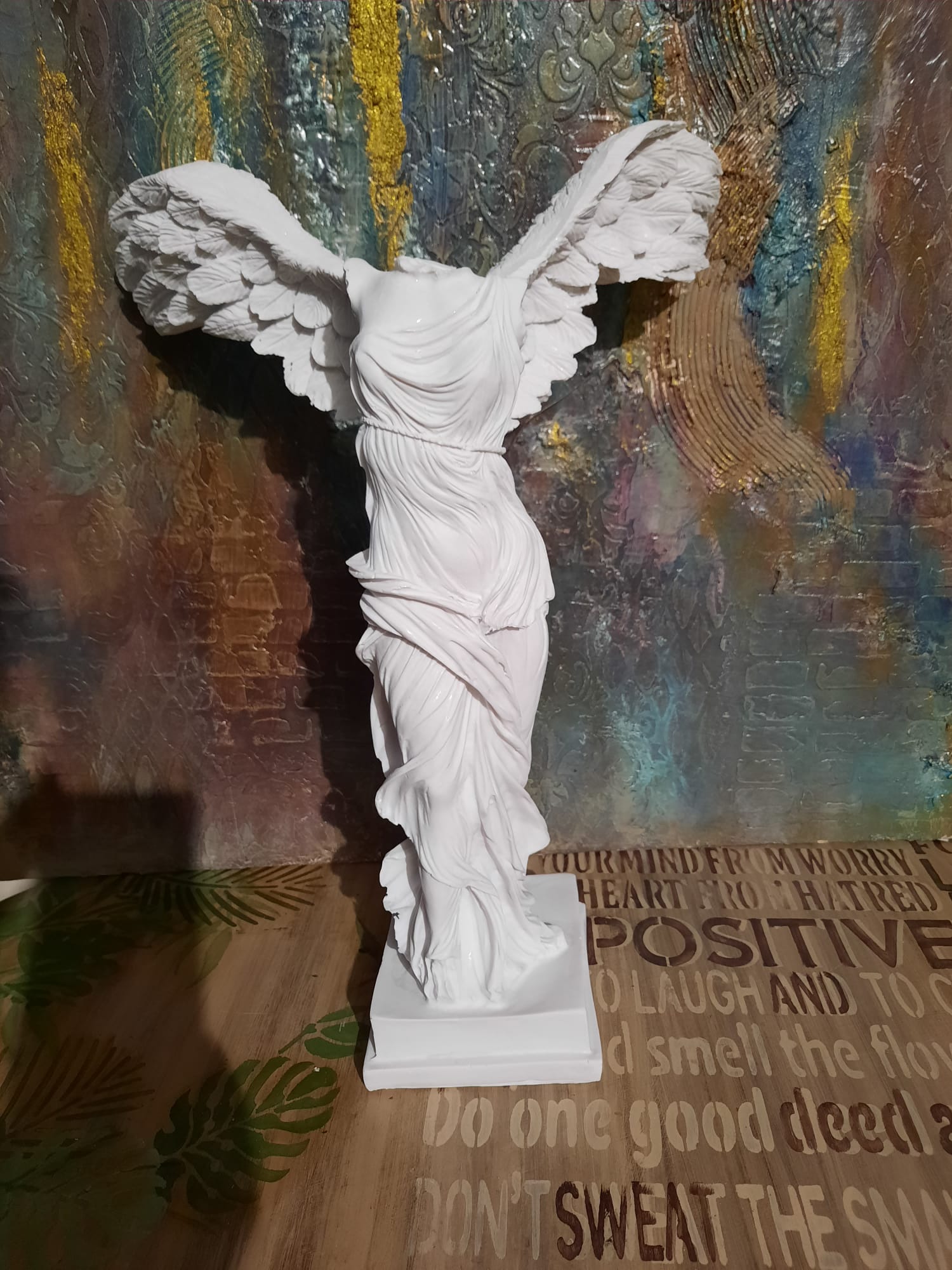 Polyester Yunan Nike Heykeli HYK727 38X29cm en uygun fiyatlar